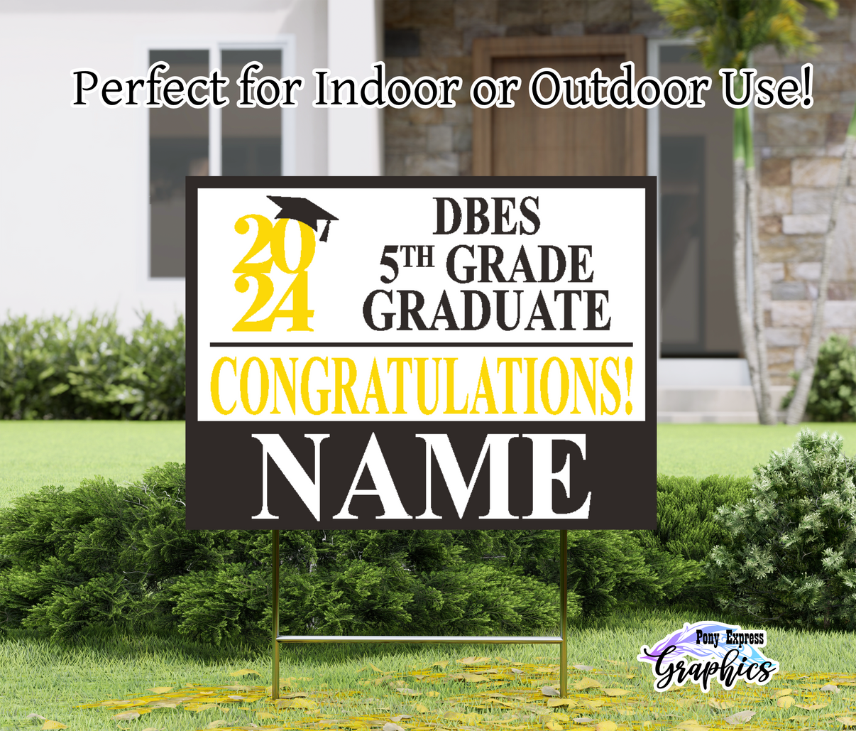 2026 Custom Yard Signs: Doby's Bridge Elementary School – Pony Express ...