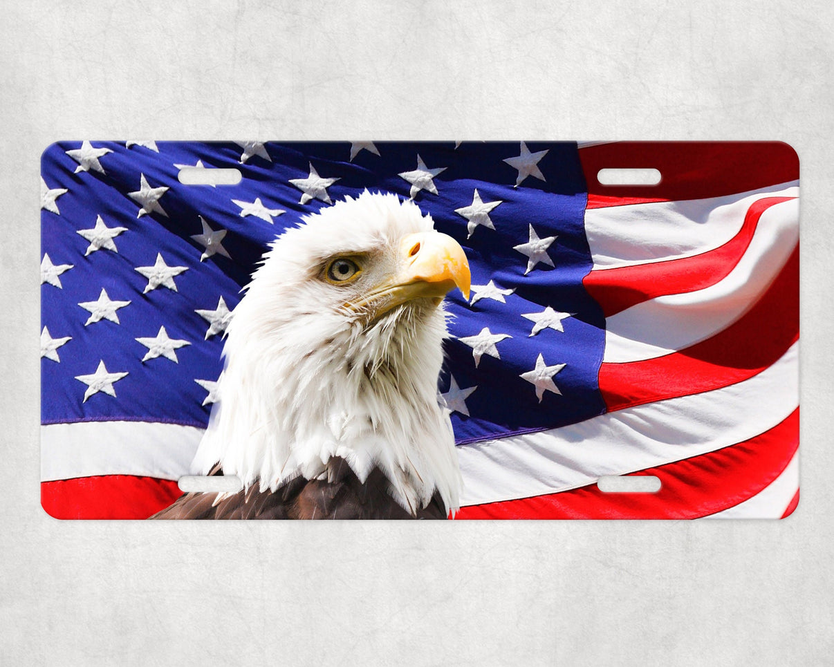 Bald Eagle license plate – Pony Express Graphics